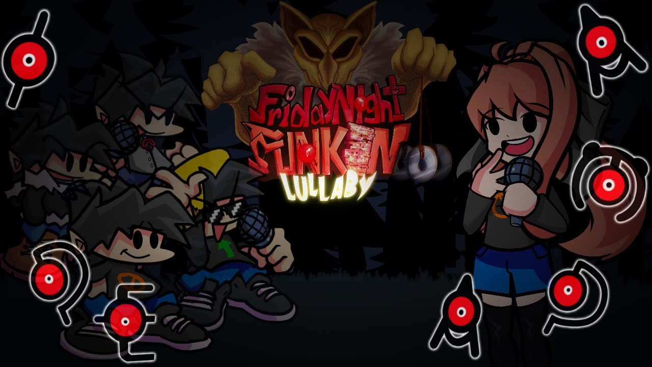 FNF - Left Unchecked V2 / Monika128 and Anto128 (Hypno's Lullaby V2 ...