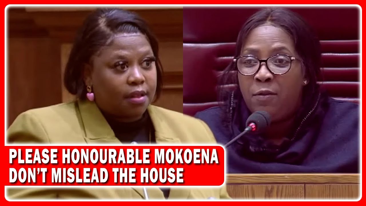 MKP Mokoena “Point Of Order. Member Is Misleading The House. MK Was Not ...