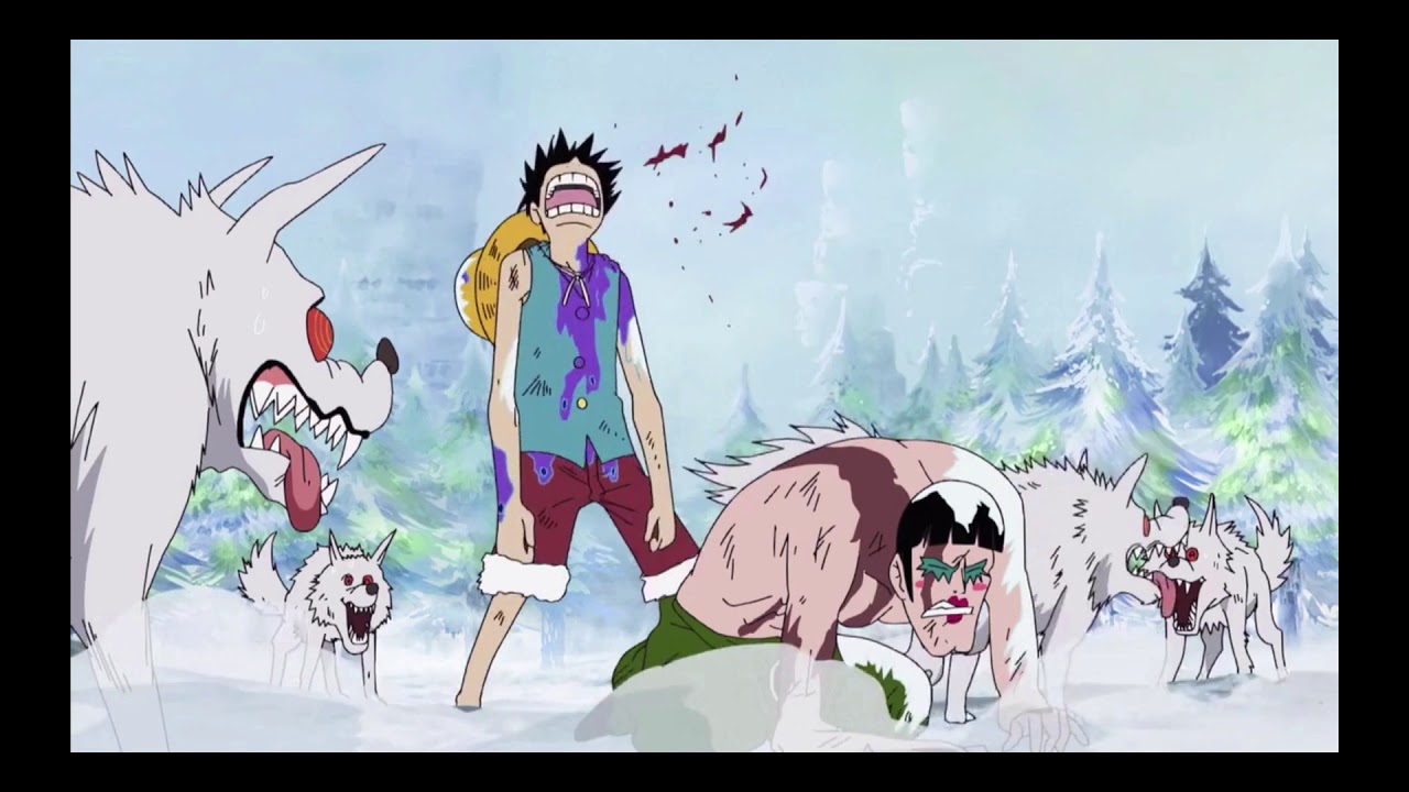 One Piece: Luffy uses conqueror's haki against wolves in Impel Down ...