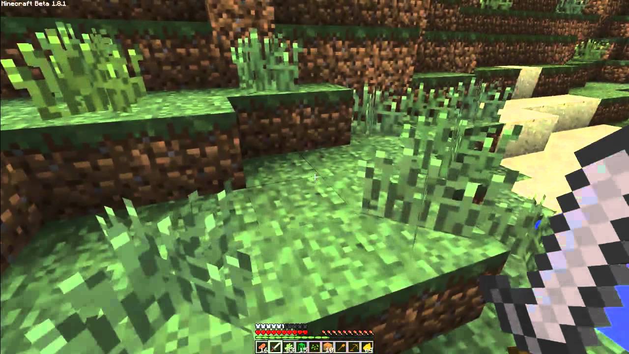 minecraft 1.8.1 lets play часть (3/4) - YouTube