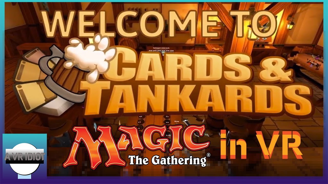 cards and tankards is an AMAZING FREE VR GAME | A VR Idiot - YouTube
