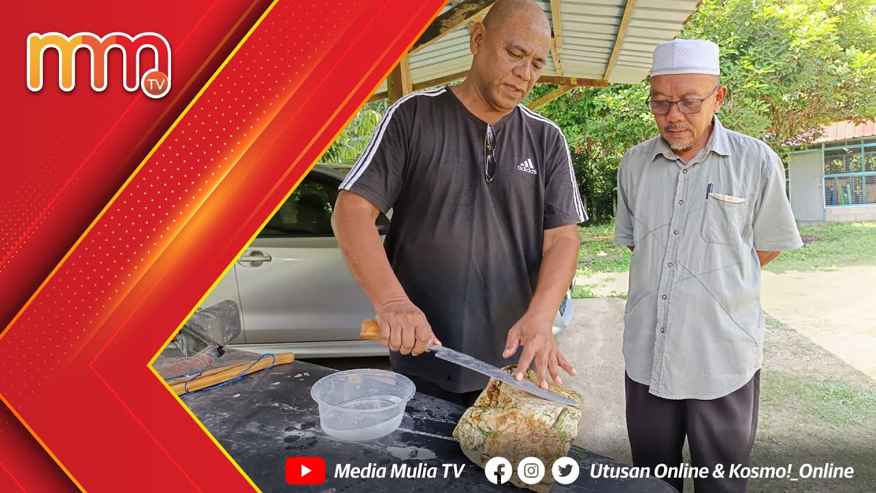 “Batu geduk” terkenal mampu kekal ketajaman parang, pisau lebih lama ...