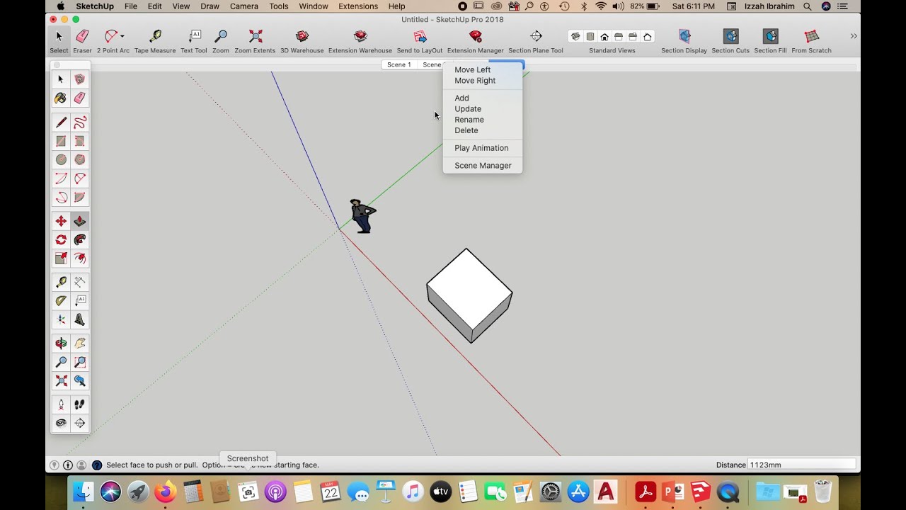 Sketchup Animation Video 1 - Scene Manager - YouTube