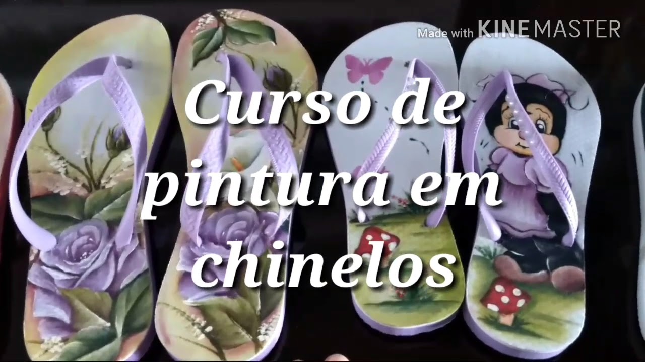 👉Novidades no curso de pintura em Chinelos👣👣, confiram ! - YouTube