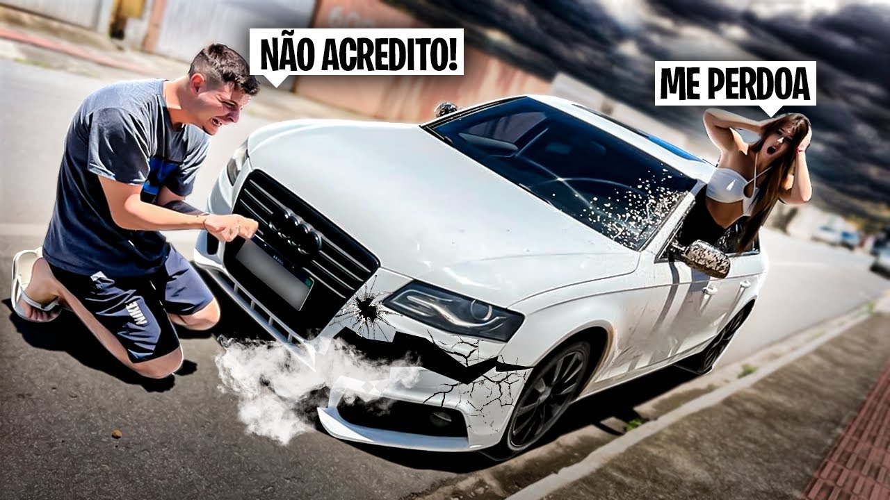 Minha Namorada Bateu Meu Carro…😭 Youtube