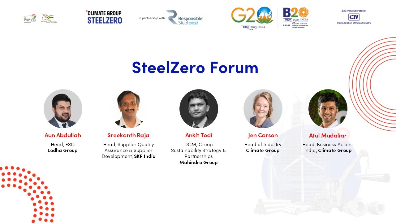 SteelZero Forum I SteelZero India Conclave - YouTube