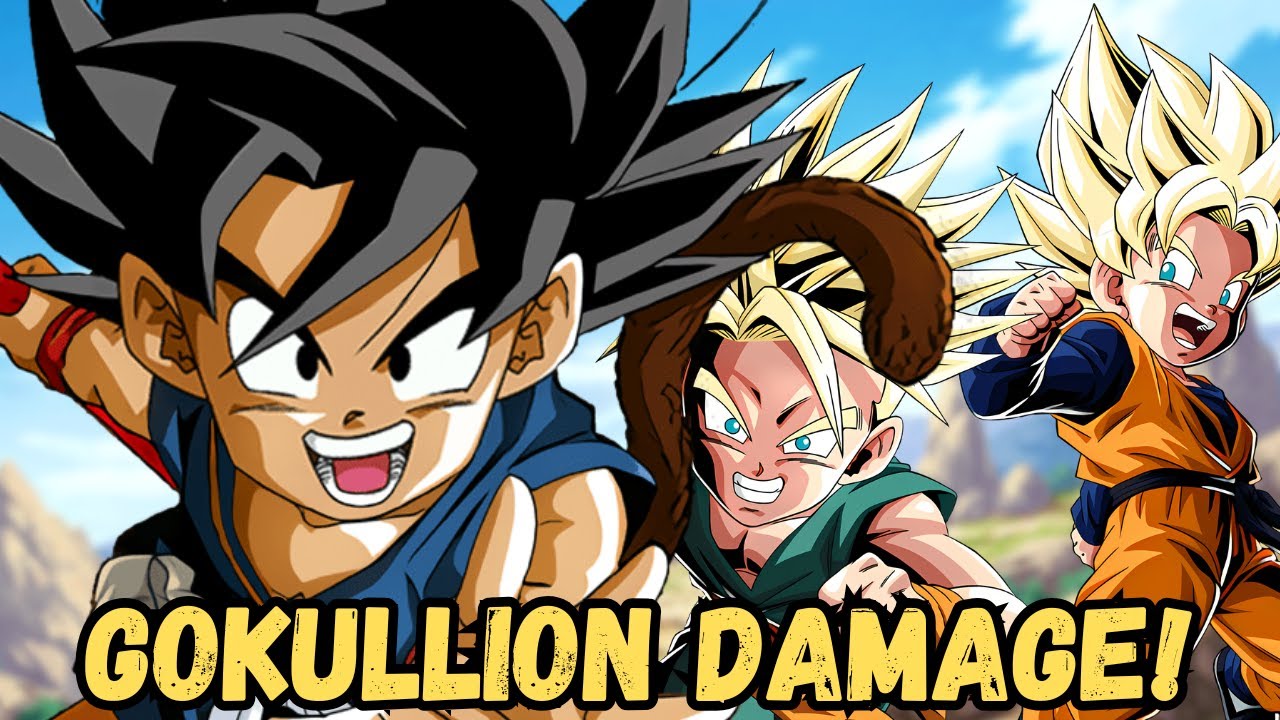 ONE GOKULLION DAMAGE?! PATH TO POWER KID GOKU IS SO BACK WITH ALL THIS ...