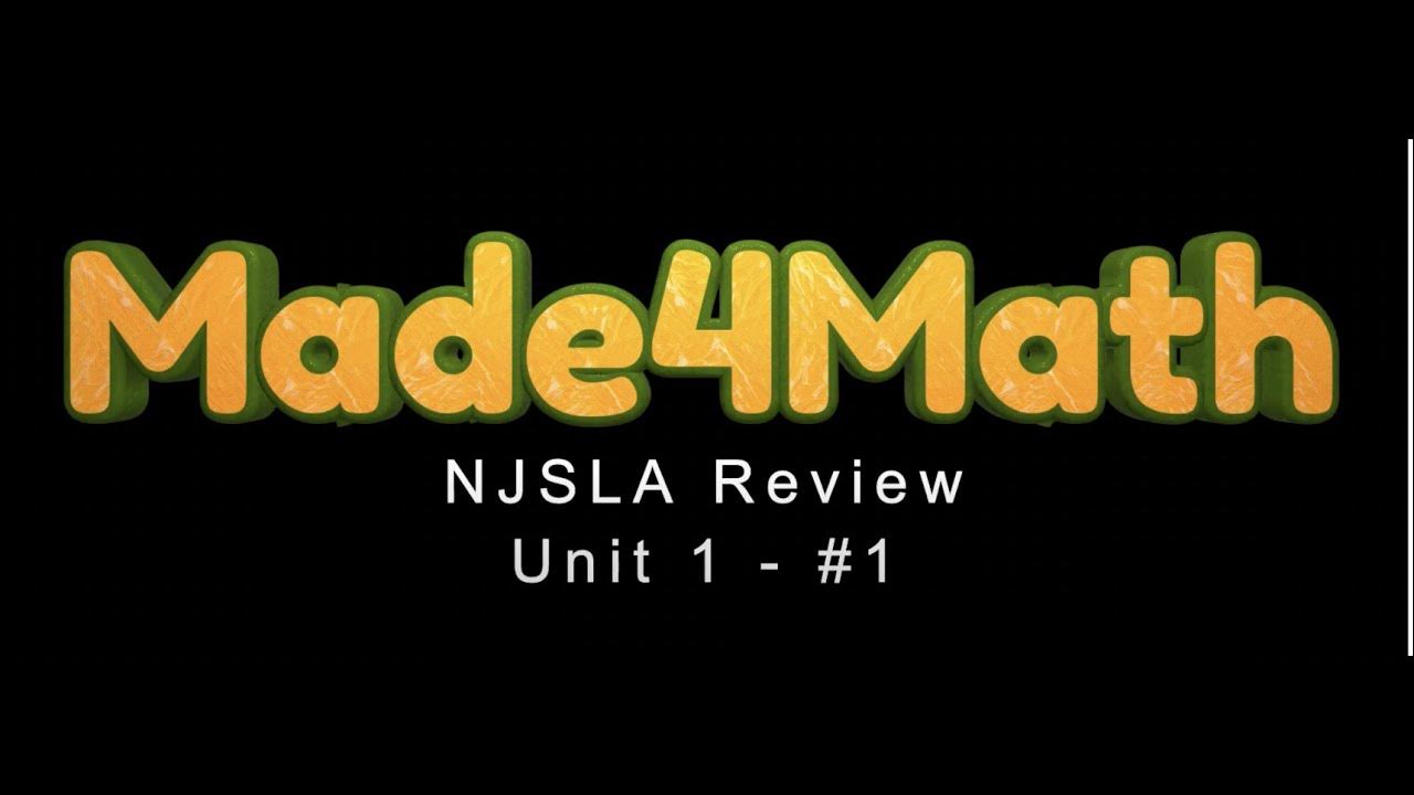 NJSLA Algebra 1 Review Unit 1 1 YouTube njsla-algebra-1-review-unit-1-1-youtube