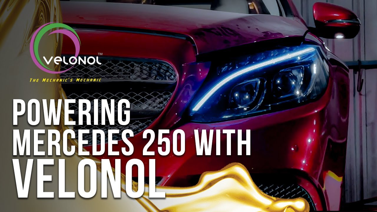 Unleashing Performance: Mercedes 250 Powered by Velonol Engine Oil ...