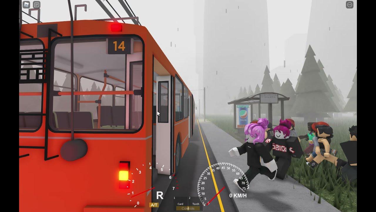 Roblox / OSVed's Trolleybuses Place [TrP] Line 14 (Depot) - Skyscraper Street - Grass Avenue ...