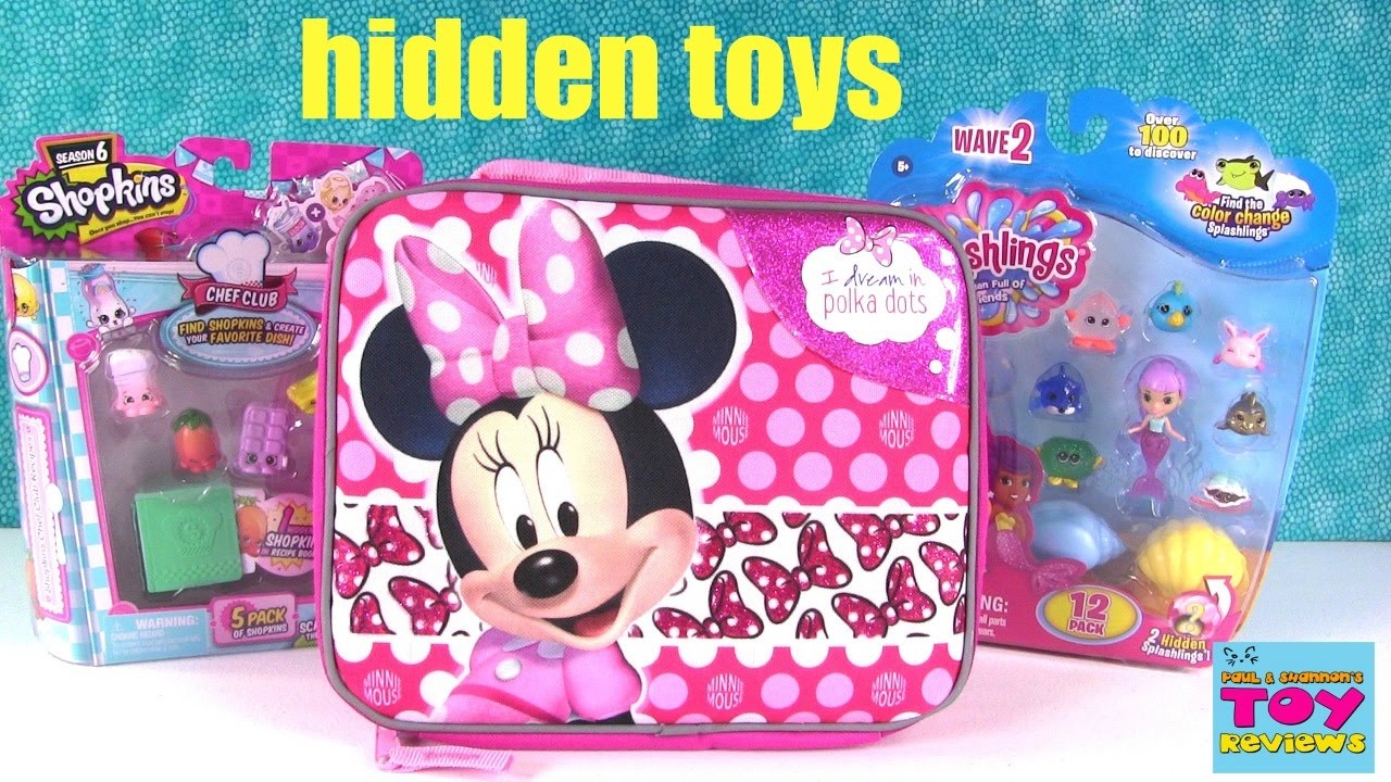 Surprise Disney Lunchbox Trolls Splashlings Color Change Shopkins ...