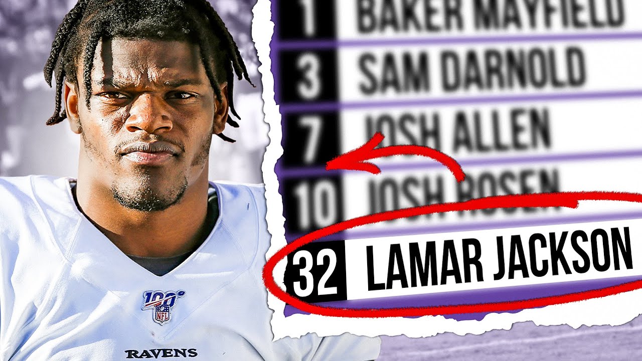 Who Were The 4 Quarterbacks DRAFTED BEFORE Lamar Jackson? - YouTube