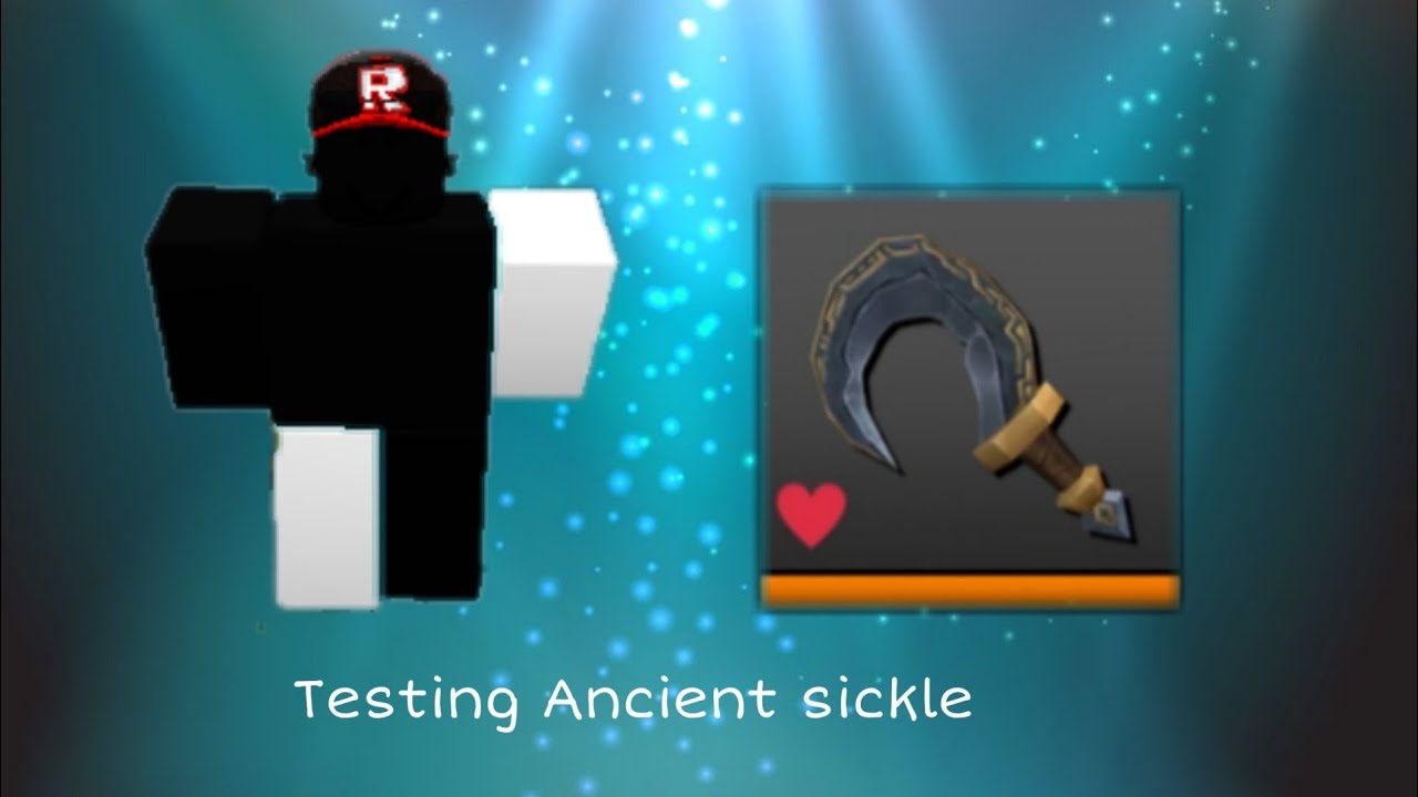 Roblox assassin game play playing with my ancient sickle. - YouTube