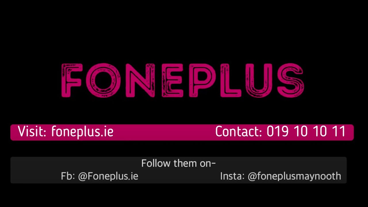 FonePlus Mobile Store in Maynooth | Apple | Samsung | Places to visit ...