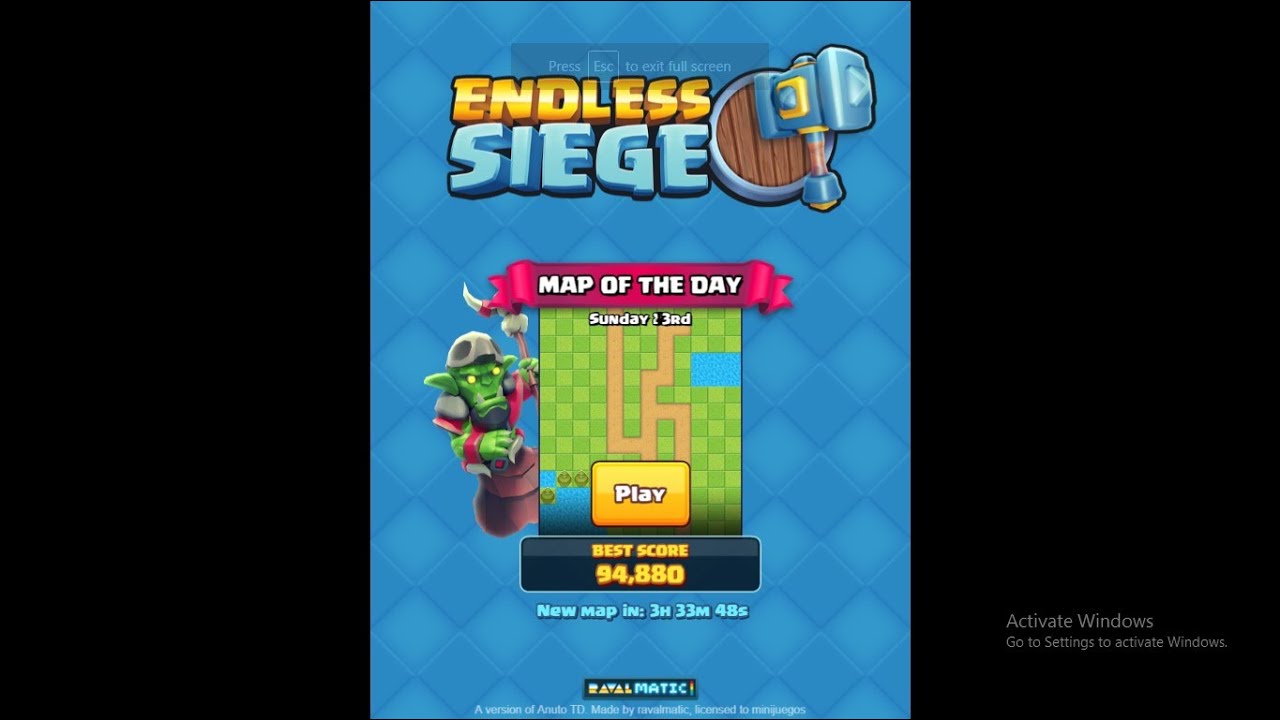Endless Siege (Sunday 23rd) - YouTube
