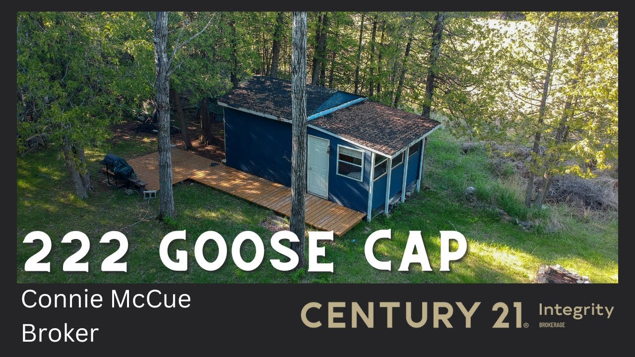 222 Goose Cap - Live Your Off-Grid Dreams on Barrie Island! - YouTube