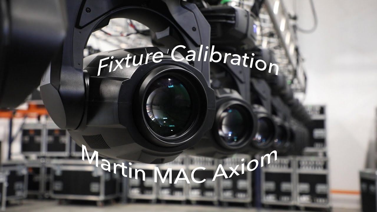 Dimmer Calibration: Martin Mac Axiom - YouTube