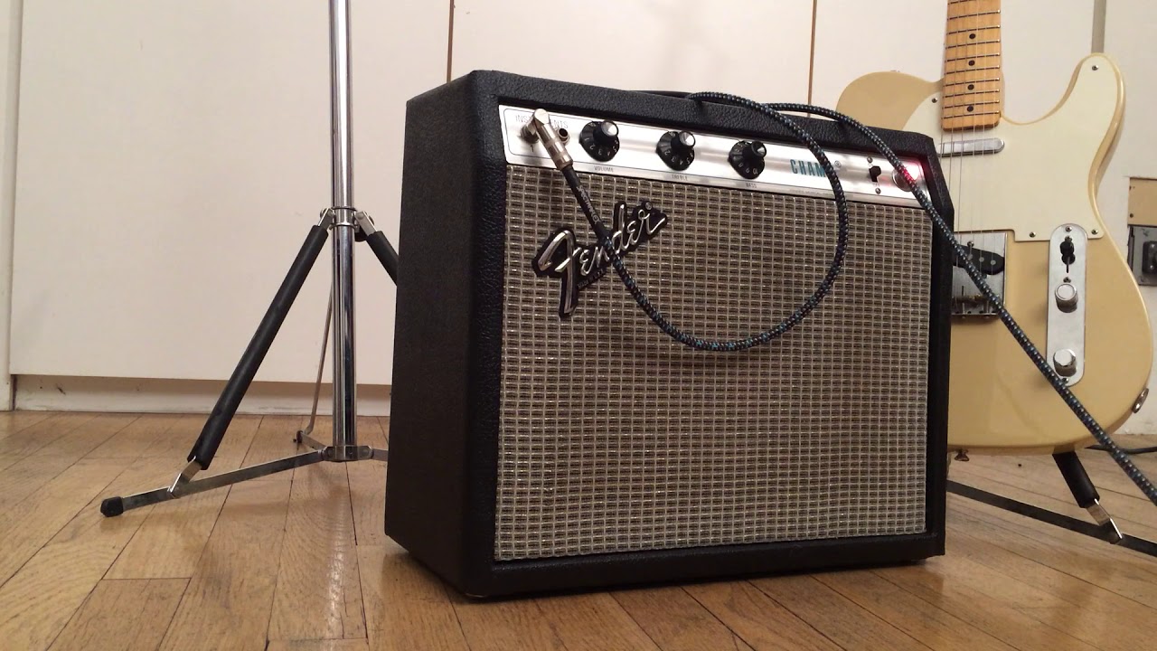 Fender Champ, Silverface, 1979, Amp. Chassis #A9xxx54 - YouTube