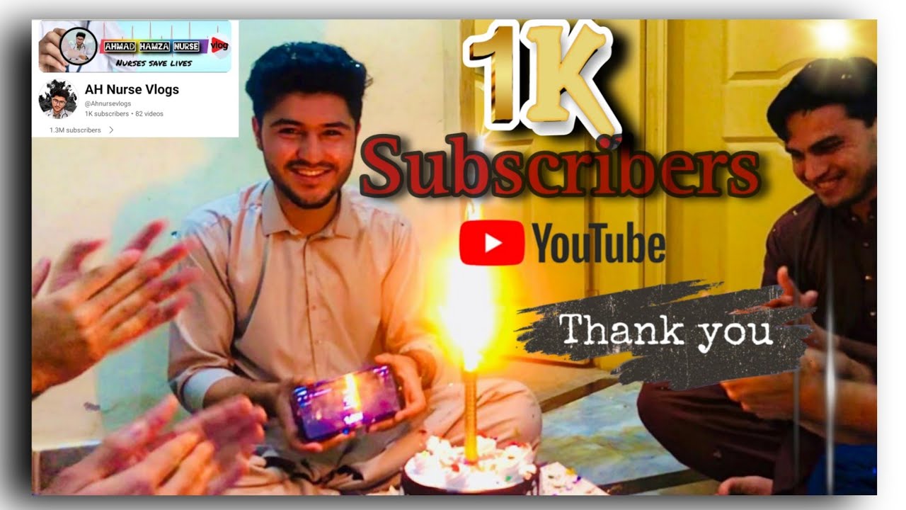 1k subscribers | subscribers Celebration video | complete 1k ...
