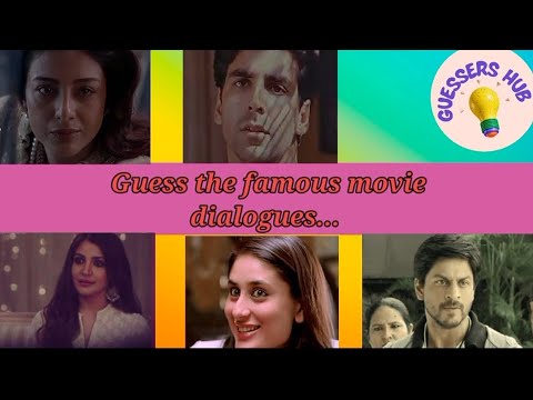 Guess the movie name by the famous dialogue | Can you guess the famous ...