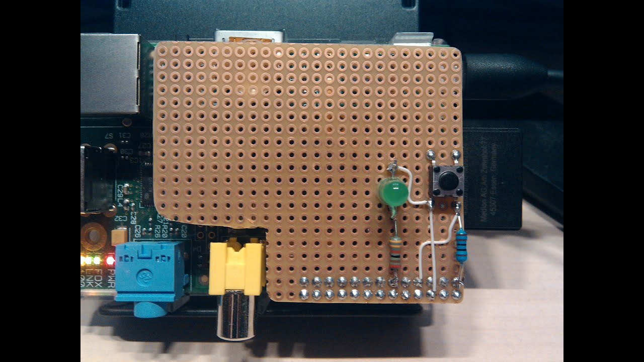 Led And Button On Gpio Youtube