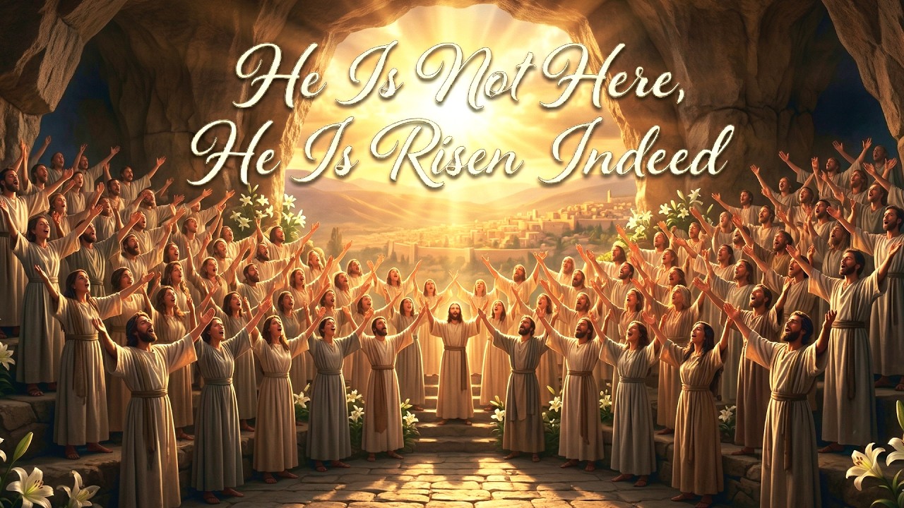 He Is Not Here, He Is Risen Indeed (Easter Song) - YouTube