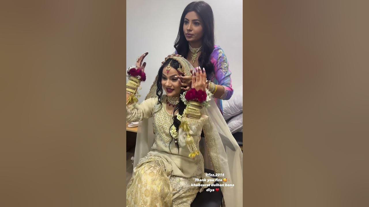 😍khubsurat Dulhan bna diya 😘#shortsvideo #wedding #arshisaifi#arshish ...