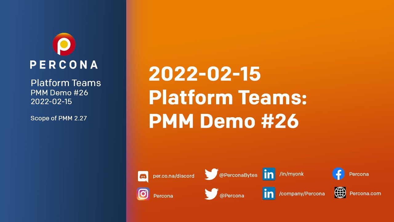 2022-02-15 - Platform Teams - PMM Demo 26 - YouTube