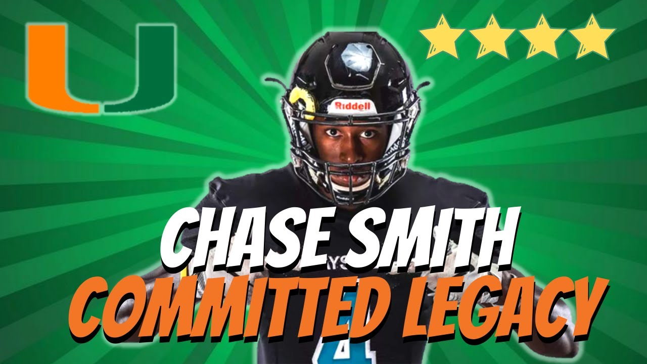 Chase Smith Football Highlights - COMMITTED to MIAMI | Miami Hurricane ...
