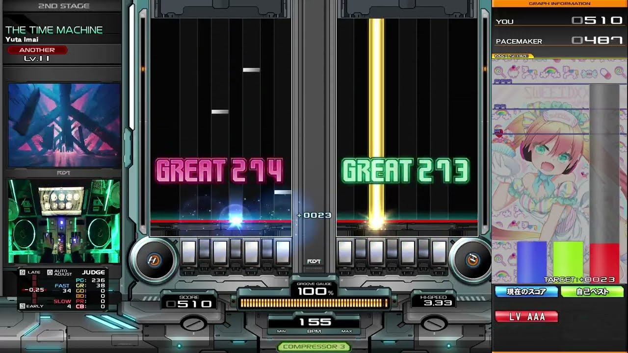 beatmania IIDX 30 RESIDENT THE TIME MACHINE DPA - YouTube