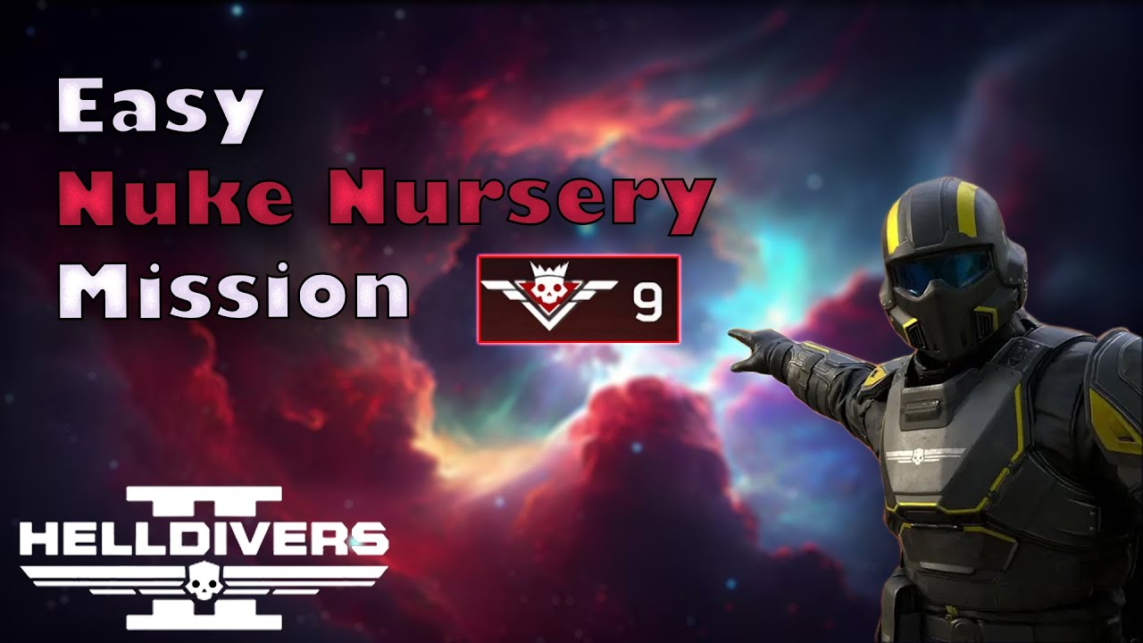 Helldivers 2: The New Nuke Nursery Mission on Helldive Difficulty - YouTube