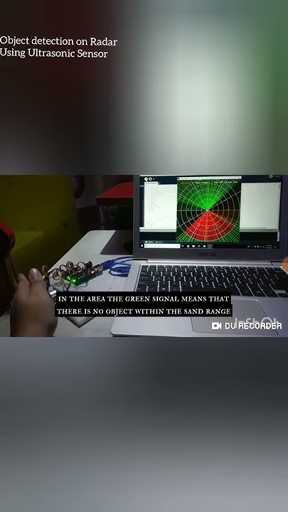 Object Detection On Radar Using Ultrasonic Sensor Portrait Youtube