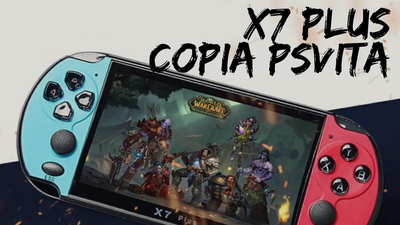 Consola Retro Portable X7 PLUS la más conocida de Latam - YouTube
