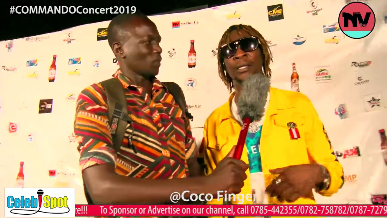 CELEB SPOT: Coco finger full interview at COMMANDO Concert 2019 - YouTube