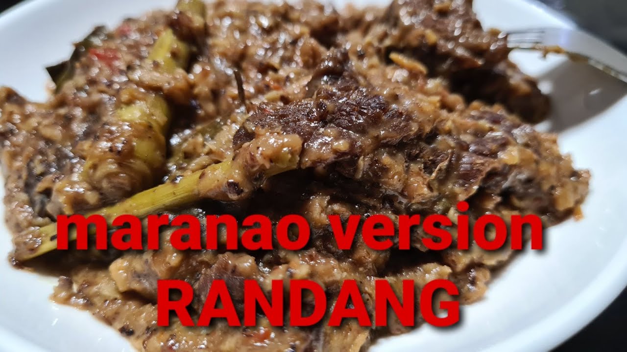 #RANDANG MARANAO VERSION,CARABAO MEAT #HALALFOOD #MARANAOFOOD # ...