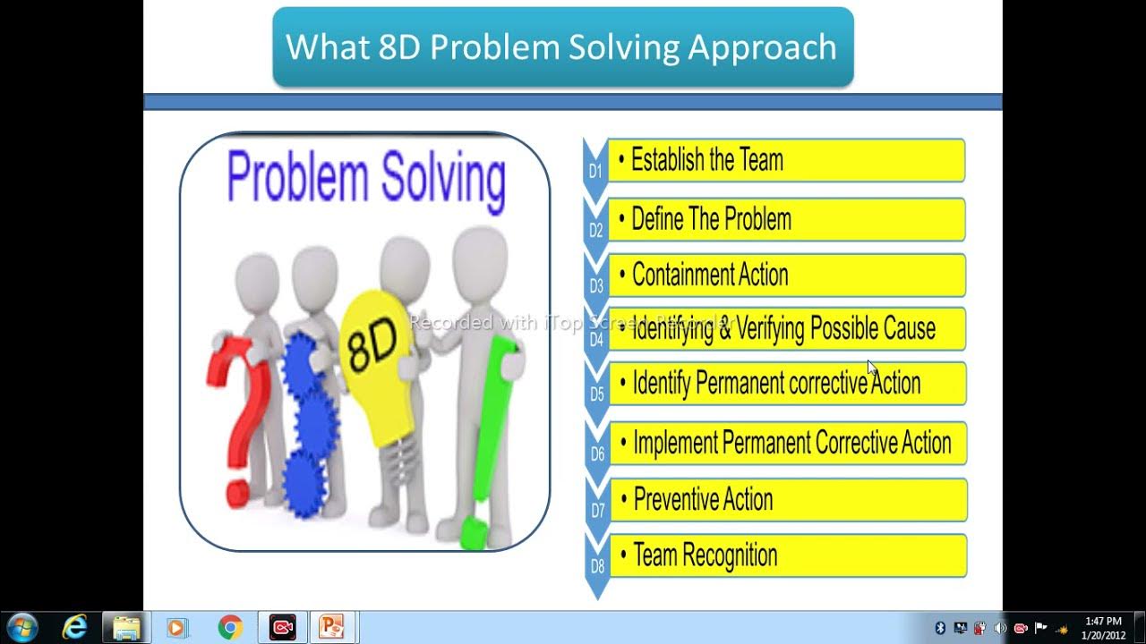 What IS 8D Problem Solving Approach, Problem Solving Tool ! 2021 - YouTube