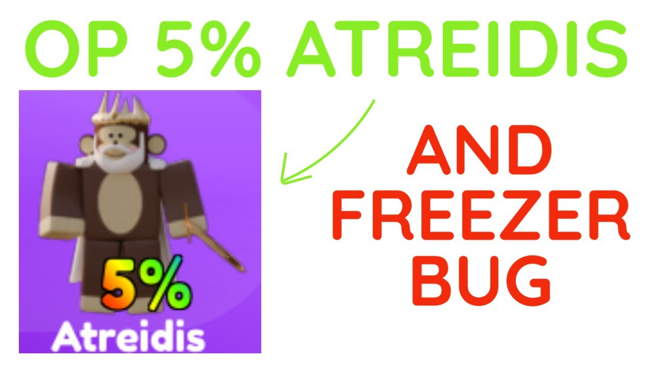 FREEZER BUG AND ATREIDIS SHOWCASE (Monkey TD) - YouTube