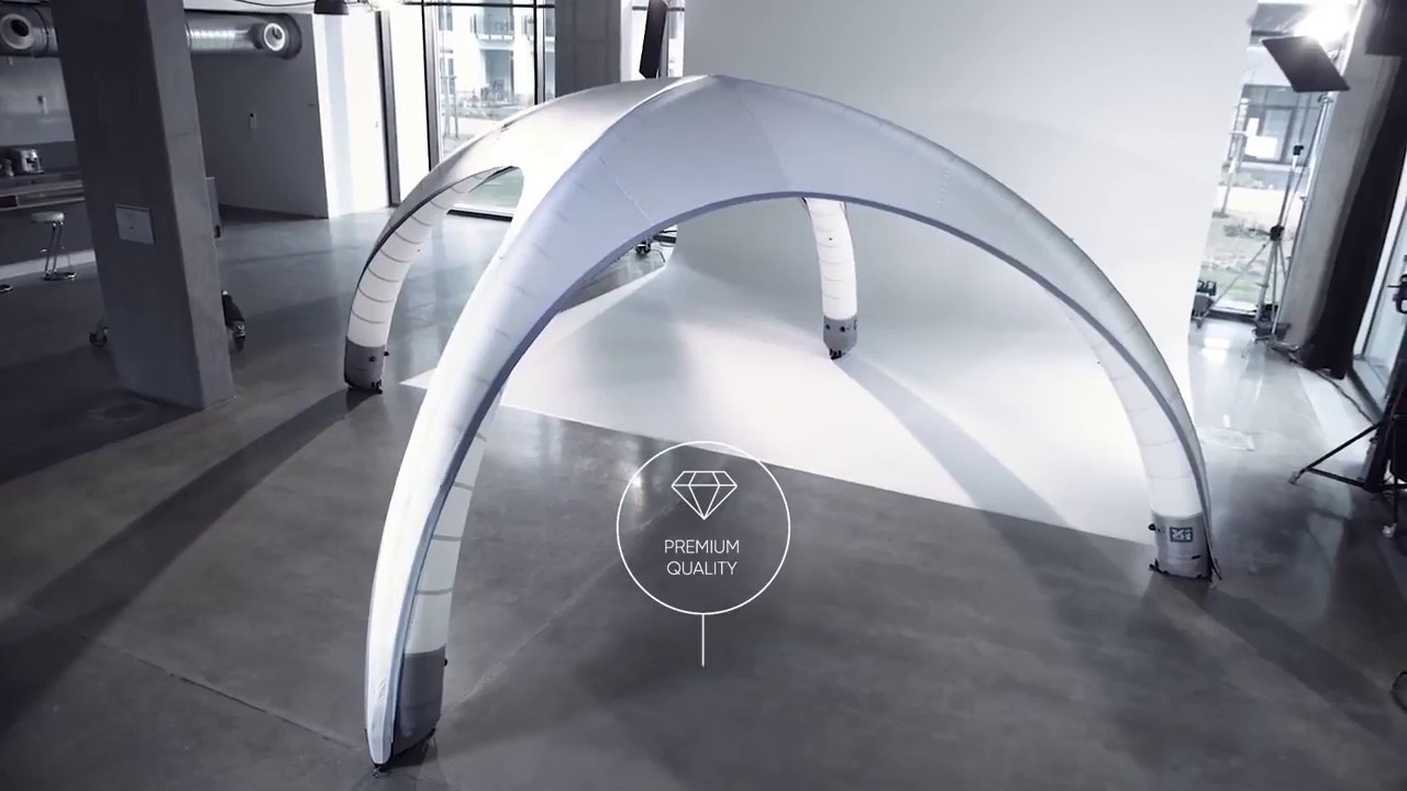 Olika Stands - Carpa hinchable - YouTube