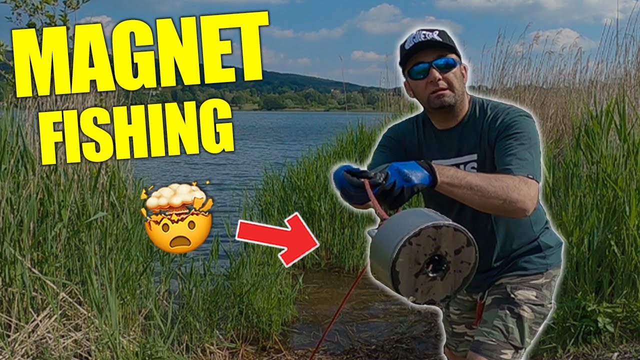 Magnet Fishing: Alla Ricerca di Tesori con il MAGNETE da 600kg della ...
