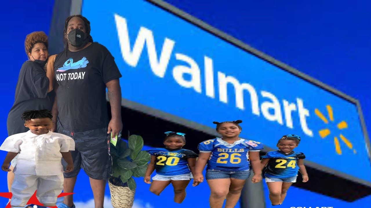 Shopping with the family at Walmart - YouTube