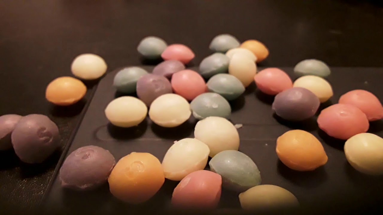 Trying skittles chewies (no shell) ÷) - YouTube