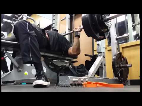 Final smolov jr bench press workout. - YouTube