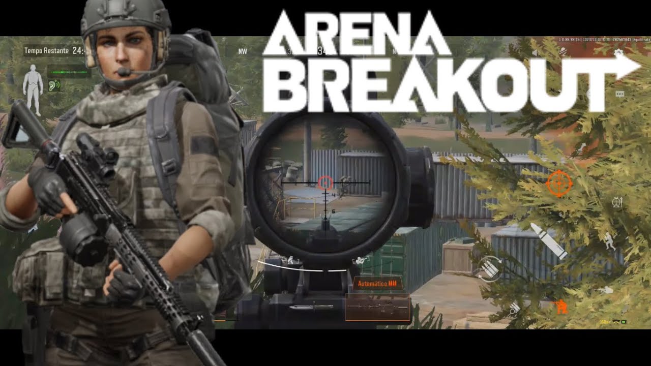 Arena Breakout - Fiquei de camper no AIRDROP no mapa NORTHRIDGE e deu ...