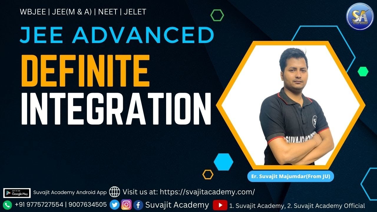 JEE Advanced Definite Integration Question Solution | Math | #jee # ...