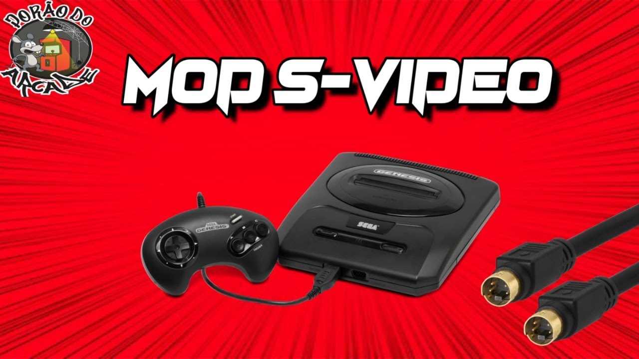 Mod svideo Sega Genesis 2 (mega drive 3) - YouTube