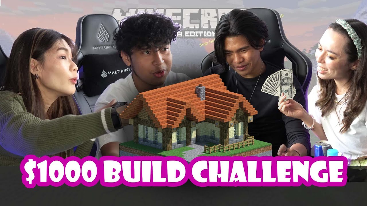$1000 Minecraft Build Challenge - YouTube