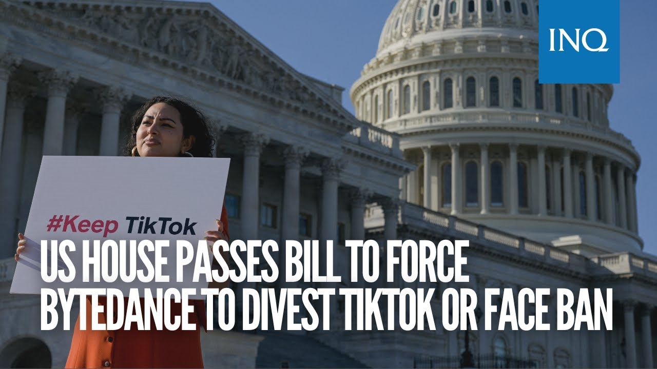 Us House Passes Bill To Force Bytedance To Divest Tiktok Or Face Ban