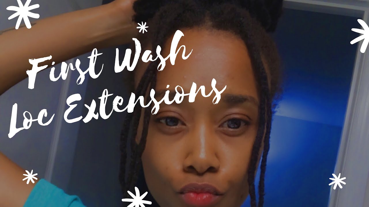 First Wash | Loc Extensions on Mature Locs [170] - YouTube