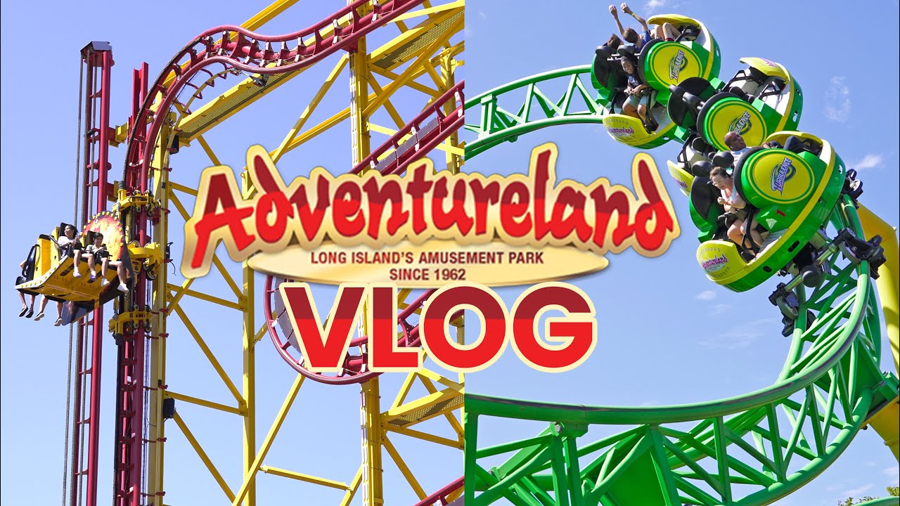 Our First Time at Adventureland on Long Island New York! All Rides ...