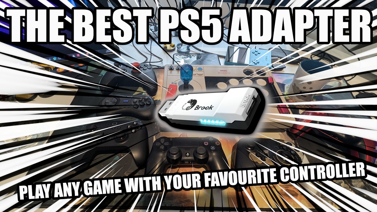 Use ANY Controller on PS5 ! Brook FGC2 Adapter (150+ controllers ...